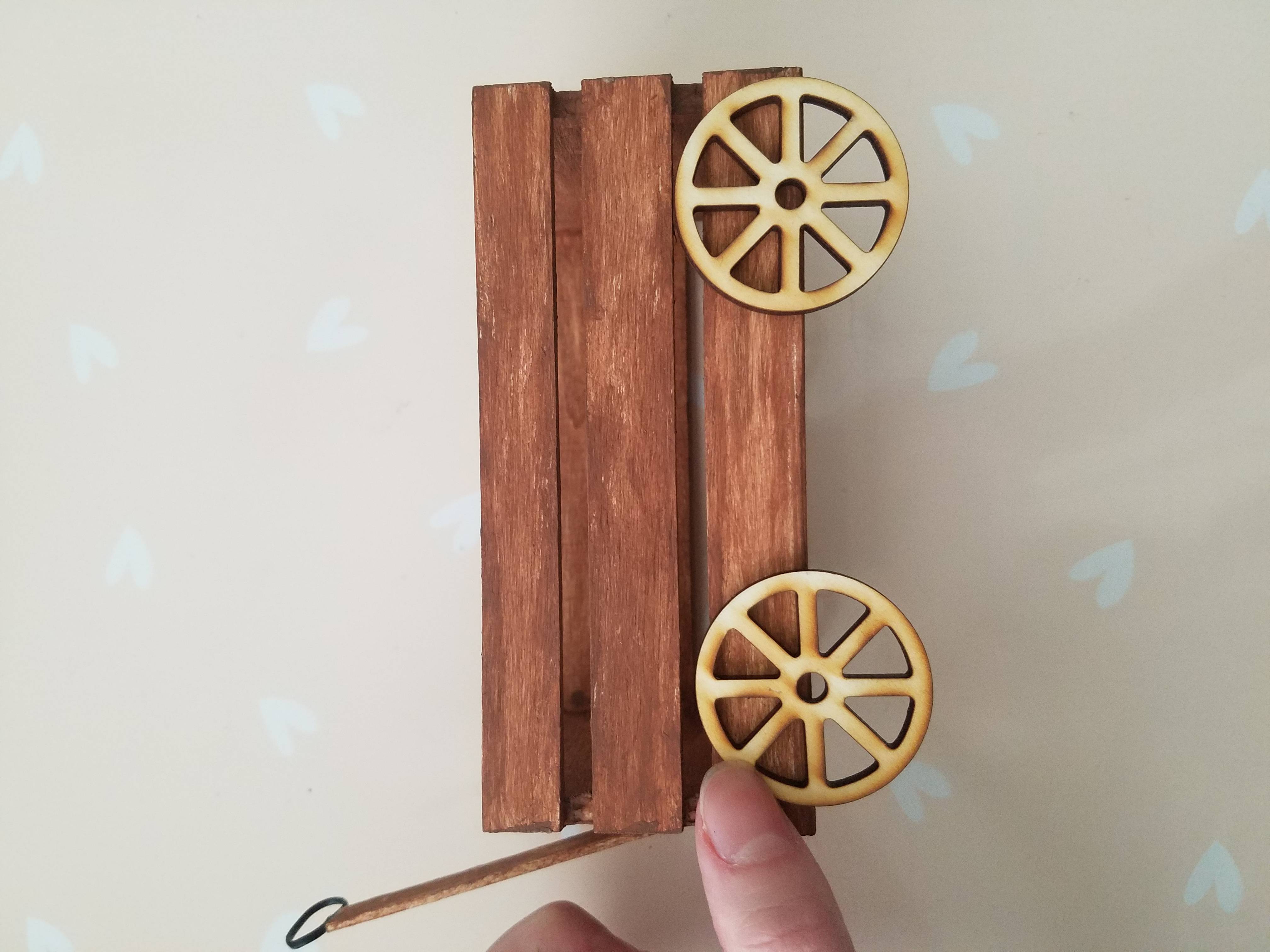 How To Make A Mini Fall Wagon - K & F Design